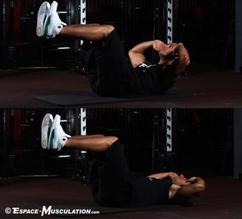 5 variantes du crunch pour se muscler les abdominaux et les obliques