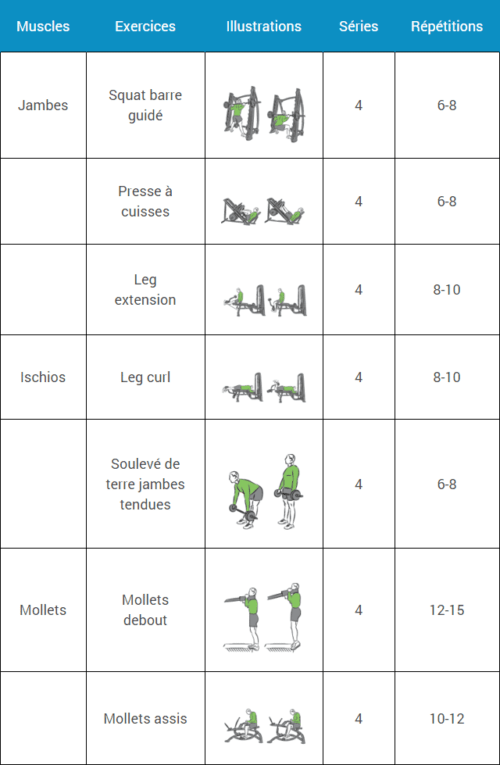 Programme Musculation Débutant - Espace-Musculation.com