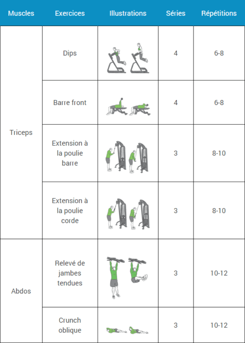 Programme Musculation Débutant - Espace-Musculation.com